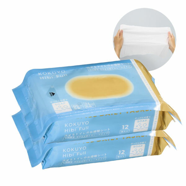 ●使用後にそのままトイレに流せる大判厚手のトイレ掃除シートです。●丈夫な大判厚手タイプなので、1枚で床や壁までしっかり拭き掃除をすることができます。●シートは半分にカットできるミシン目入りなので、半分ずつ使って拭くこともできて経済的です。●...