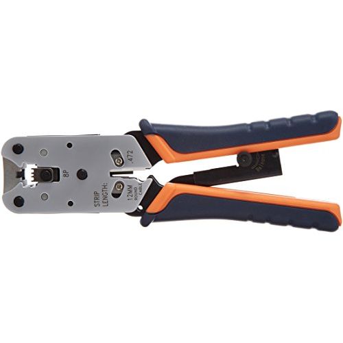 　●かしめ工具(上級版)●ラチェット機構があるので、ケーブルをかしめる際に、きちんとかしめるとカチッと音がします。●中途半端でかしめられている場合には、手元がラチェットにより固定されますので、誤って何度もかしめてコネクタ部分を破損させること...