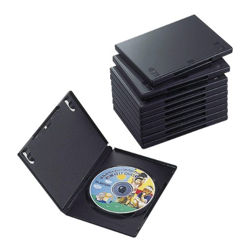 　●ELECOM CCD-DVD03BK DVDトールケース軽くて割れにくいポリプロピレン樹脂製のDVDトールケース10枚セット●軽くて割れにくいポリプロピレン樹脂製のDVDトールケース10枚セット軽くて割れにくいポリプロピレン樹脂製のDV...