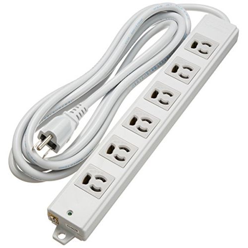 　●ELECOM 電源タップ 工事用抜け止め防止 RoHS指令準拠 3Pin 6個口 3m ライトグレー T-WRM3630LG/RS※本製品は日本国内の電源を想定して設計されていますので、日本国外ではご使用いただけません。