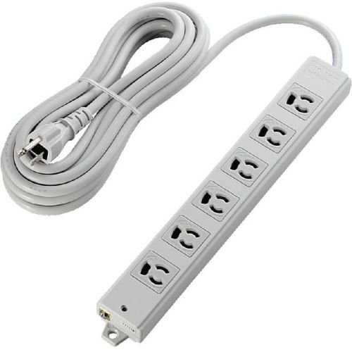 　●ELECOM 電源タップ 工事用抜け止め防止 RoHS指令準拠 3Pin 6個口 5m ライトグレー T-WRM3650LG/RS※本製品は日本国内の電源を想定して設計されていますので、日本国外ではご使用いただけません。