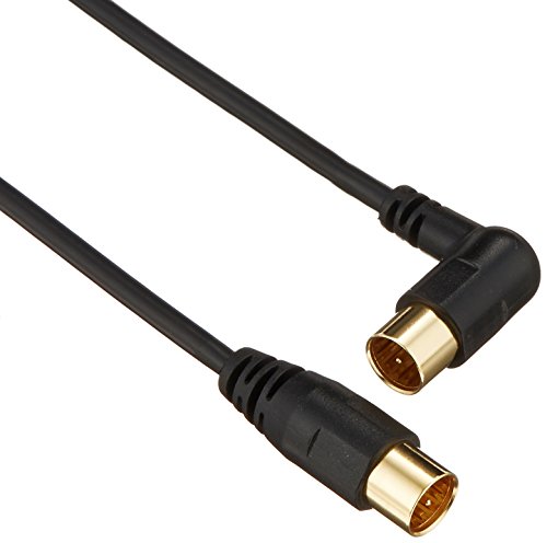 　●アンテナコンセントの出力端子と、TVチューナー内蔵のパソコン、テレビ、ビデオ、BS/CSチューナーなどの入力端子を接続するアンテナケーブルです。●壁面のアンテナコンセントなど狭い場所での接続にも使いやすいL型プラグを片側のコネクタに採用...