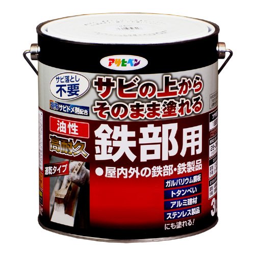 ●内容量:3L●色:白●乾燥時間:夏期／1.5〜2時間、冬期／5〜6時間●標準塗り面積:【1回塗り】25〜36m2(タタミ15〜21枚分)●