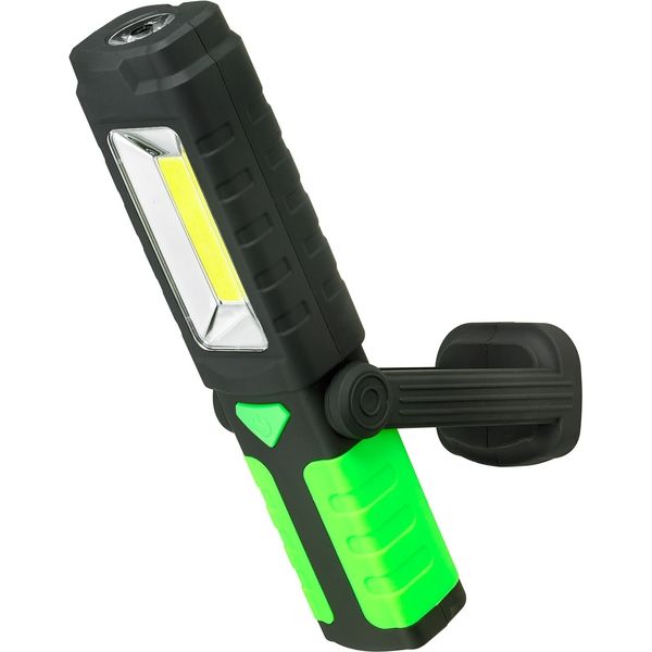 【特徴】●光が均一で見やすいCOB LED搭載※COB LEDとは、影が多重に重ならない特長がある事から、主に照明器具に用いられるLEDです。【仕様】■使用電池：単三形アルカリ乾電池×3本(別売)■連続点灯時間：パネル 約5時間 / トーチ...