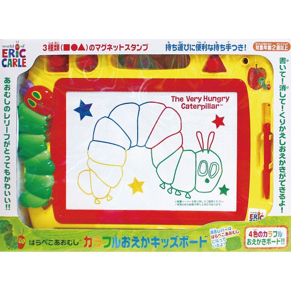 こちらの商品の包装(ラッピング)について○ラッピング・のし承ります（有料）。のし名入れはご注文時備考欄にご記載下さい。注文者名とお届け先名が異なる場合は「（注文者名）様ご依頼分」と送り状に記載して発送いたします。はらぺこあおむしの大型のお絵...