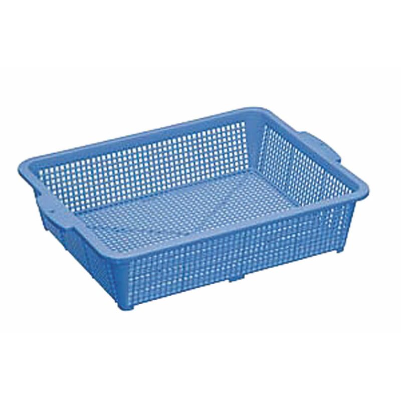 樹脂製で軽い角ザル●耐熱温度:-20〜100度規格:40号外寸縦×横×深さ:290×240×75mm材質:ポリプロピレン※画像は代表画像ですので、画像のサイズ感と実際のお届け商品のサイズ感は異なる場合があります。商品名および仕様に記載のサイ...