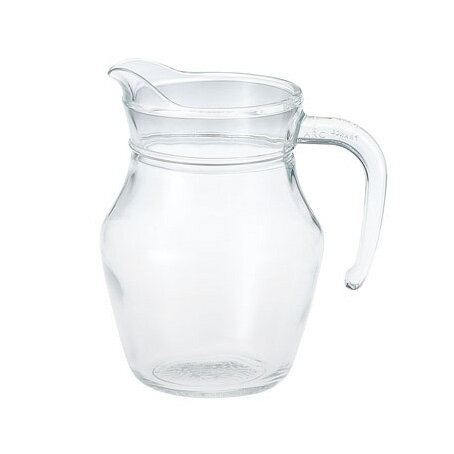 シンプルなデザインのガラス製ウォーターピッチャー規格:(容量)JD-25950(500L)口径×高さ×最大径:φ85×H145×125mm材質:ガラス生産地:フランス※画像は代表画像ですので、画像のサイズ感と実際のお届け商品のサイズ感は異な...