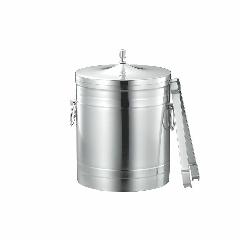 二重構造です。材質：18-8ステンレス直径×高さmm：φ125×H185生産地：日本（燕三条）日本製※画像のサイズ感と実際のお届け商品のサイズ感は異なる場合があります。商品名および仕様に記載のサイズ・カラー等がお届けの商品になります。[ ア...