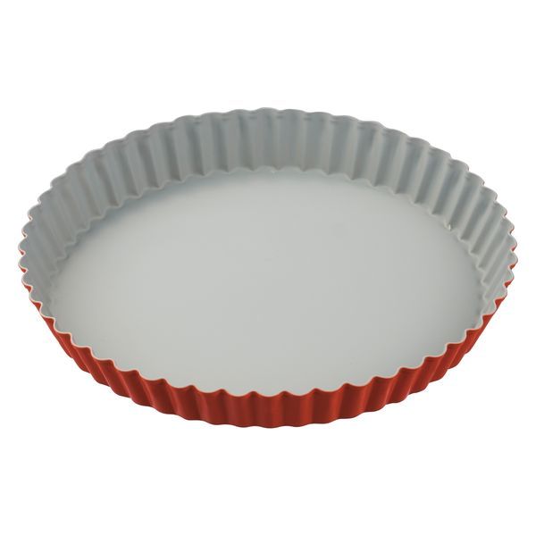 耐熱温度：260℃直火不可材質：アルスター・内面フッ素加工・外面シリコン内径×深さmm：φ180×24生産地：日本（燕三条）日本製※画像のサイズ感と実際のお届け商品のサイズ感は異なる場合があります。商品名および仕様に記載のサイズ・カラー等が...