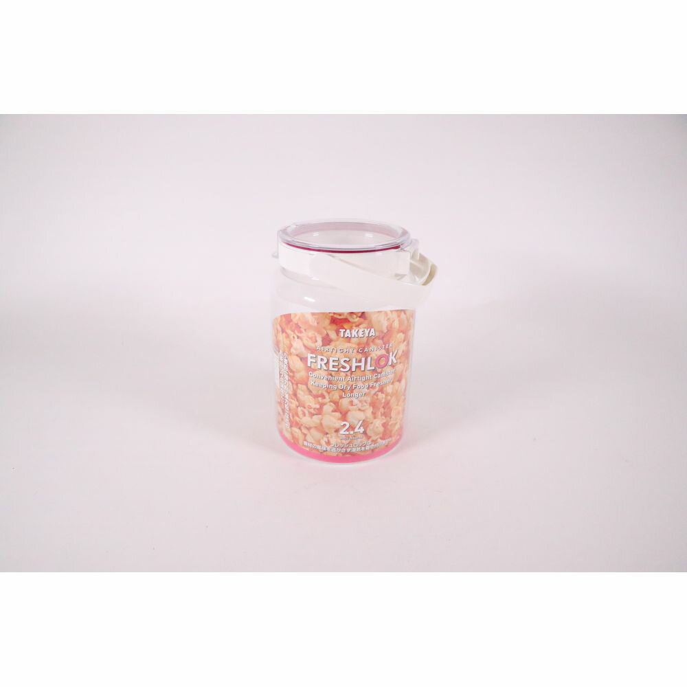 ※2.4Lは取手付フタが透明なので中身の確認が出来ます。材質：フタ：トライタン樹脂　本体：PET樹脂直径×高さmm：φ135×H210生産地：日本（燕三条）日本製※画像のサイズ感と実際のお届け商品のサイズ感は異なる場合があります。商品名およ...