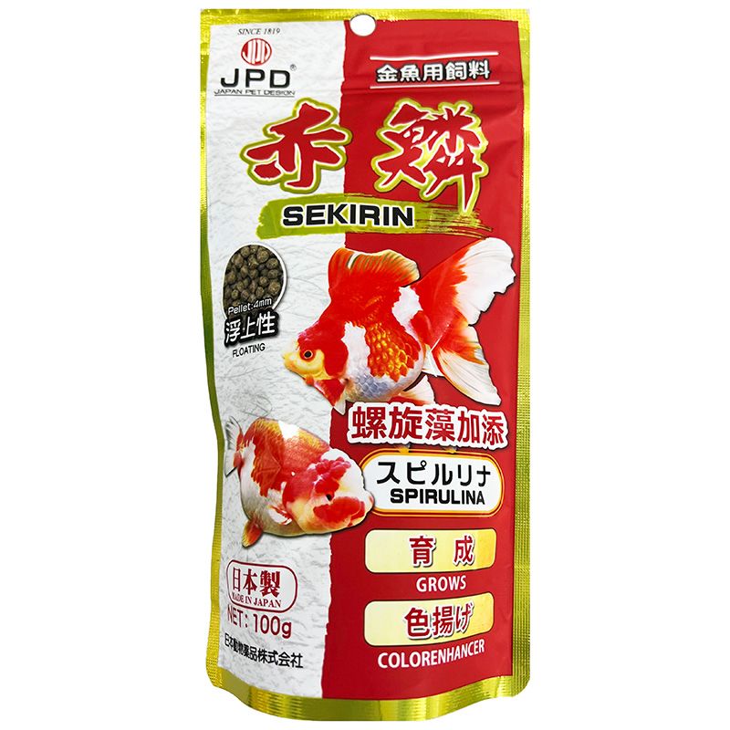 色揚げ効果の高いスピルリナを配合したフード・良質な原料を使用した色揚げ育成フードです。・色揚げ効果の高いスピルリナを配合し、消化吸収に優れ、嗜好性抜群です。【原材料(成分)】とうもろこし、小麦粉、 大豆油かす、コーングルテンミール、魚粉、魚...