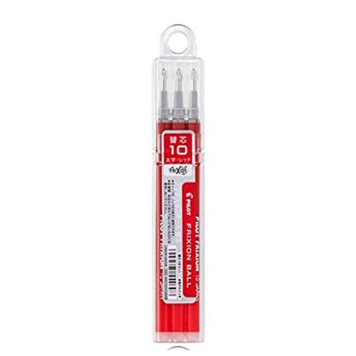 【商品の説明】○フリクションボール　替芯　です。【仕様】種類：フリクションボール　1.0mm　替芯　3本セット（ノック式・キャップ式共通）※キャップ式の本体は販売しておりません。サイズ：全長：111mm　最大径 6.0mmボール径：1.0m...