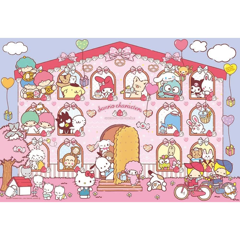 サンリオキャラクターズジグソーパズル。【ピース数】300P適合パネル(別売)：[ビバリー]3商品サイズ：38×26cm(C)2022.SANRIO CO.,LTD.