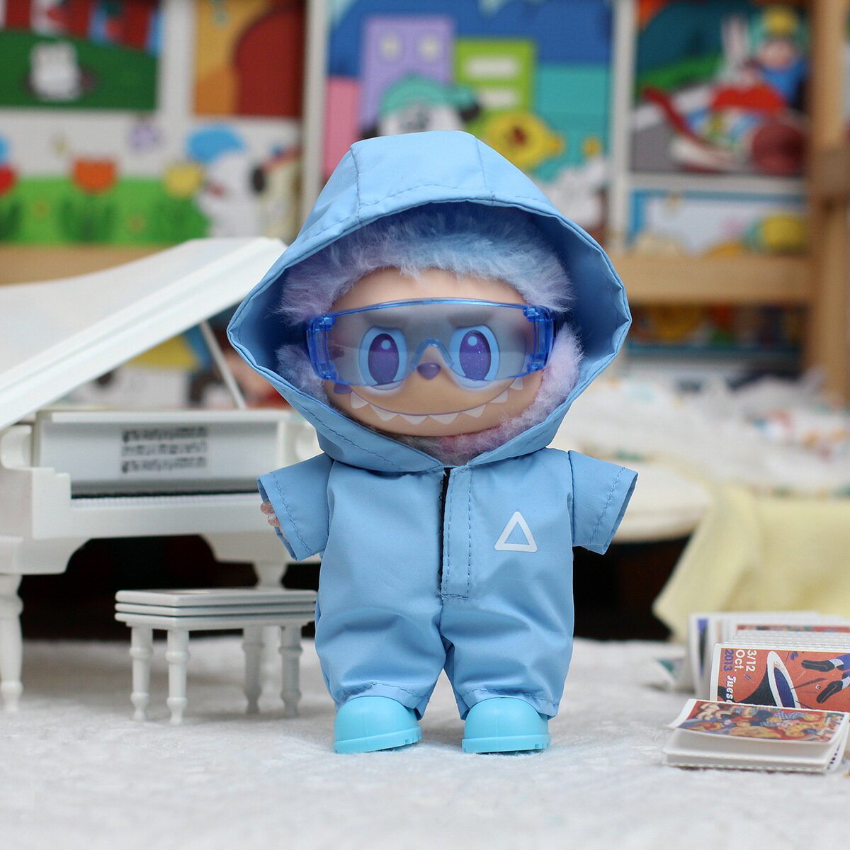 商品情報商品詳細説明Labubu（ラブブ）シリーズの坐坐パーティー、一代二代三代モデルに対応した、ぬいぐるみ用衣装です。ふわふわとした触り心地で、見た目の可愛さを一層引き立てます。コレクターにも、ギフトにもおすすめ。特徴ポイント対応サイズ：...