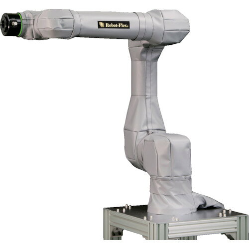 【注意事項】●ロボットサイズや使用用途に合わせたカバー設計が可能です。【特長】●耐衝撃性に優れた、ブラスト用のロボットカバーです。●分割構造で高い追従性を実現しました。【用途】●FANUC社　CRX10iA/L用【仕様】●幅(mm)：0.7...