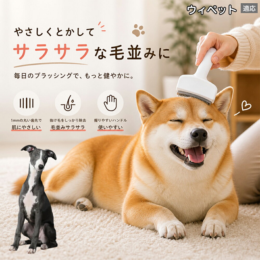 メンテナンスのしやすさにこだわりました。ブラシ部分に溜まった毛はサッと取り除け、水洗いで微細なホコリまでリセット可能。シンプルな構造ながら耐久性が高く、多頭飼いのご家庭でも長くご愛用いただける高品質なグルーミングツールです。 商品詳細 商品...