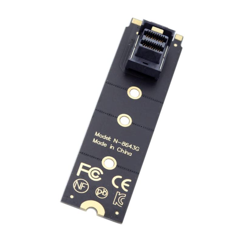 cablecc U.2キット SFF-8639 NVME PCIe4.0 SSDアダプター 22x80mm メインボード SSD 750 p3600 p3700 M.2 SFF-8643 Mini SAS HD用メインボード Intel S...