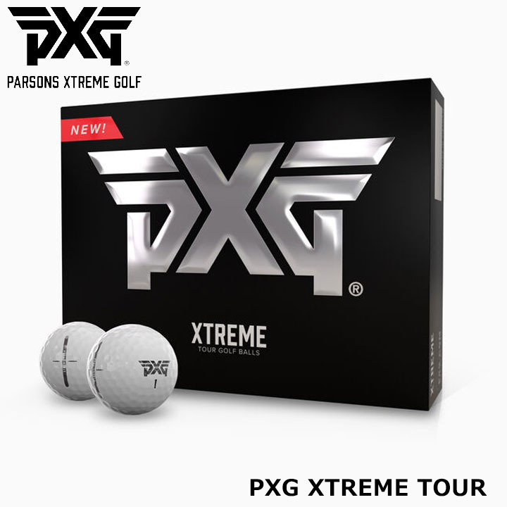 ピーエックスジー GB-JP-DOZ-XTTR-WHT エクストリーム ツアー ゴルフボール （ホワイト） 新作PXGのXtreme Tourボールは、Xtreme Tour Xボールより打感は柔らかく、スピン量が少なく、またより鋭い弾道を...