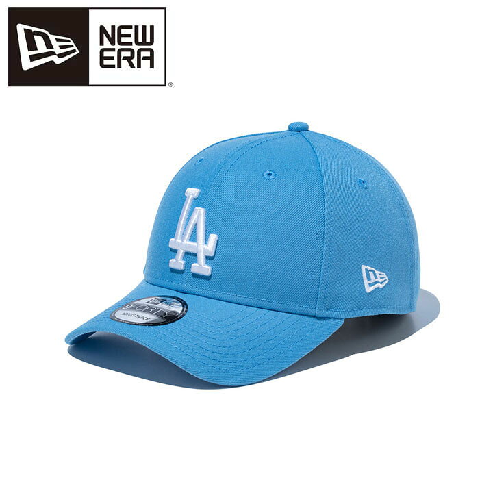 ニューエラ キャップ 14525023 9FORTYロサンゼルス・ドジャーズ スカイブルー × ホワイト NEW ERA CAP フロント裏の特殊加工による美しい形状のベースボールキャップ［9FORTY］。 丸みを帯びた流線型のシルエットが...