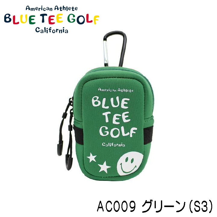 ブルーティーゴルフ AC009 ストレッチ多機能ポーチ グリーン(S3) ボールケース BLUE TEE GOLF 品名 ストレッチ多機能ポーチ 品番 AC-009 素材 ネオプレイン サイズ 縦12×横9×奥6cm 仕様 カラビナ付き カ...