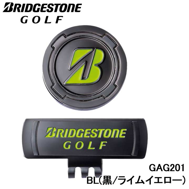 ブリヂストン ゴルフ GAG201 プロモデルキャップマーカー WH色はシルバーニッケルにコーポレートカラーが際立つ配色デザイン。 その他カラーはブラックニッケル仕様で高級感があり、白やネオンカラーのロゴ・マークが印象的。 選べる楽しさと使...