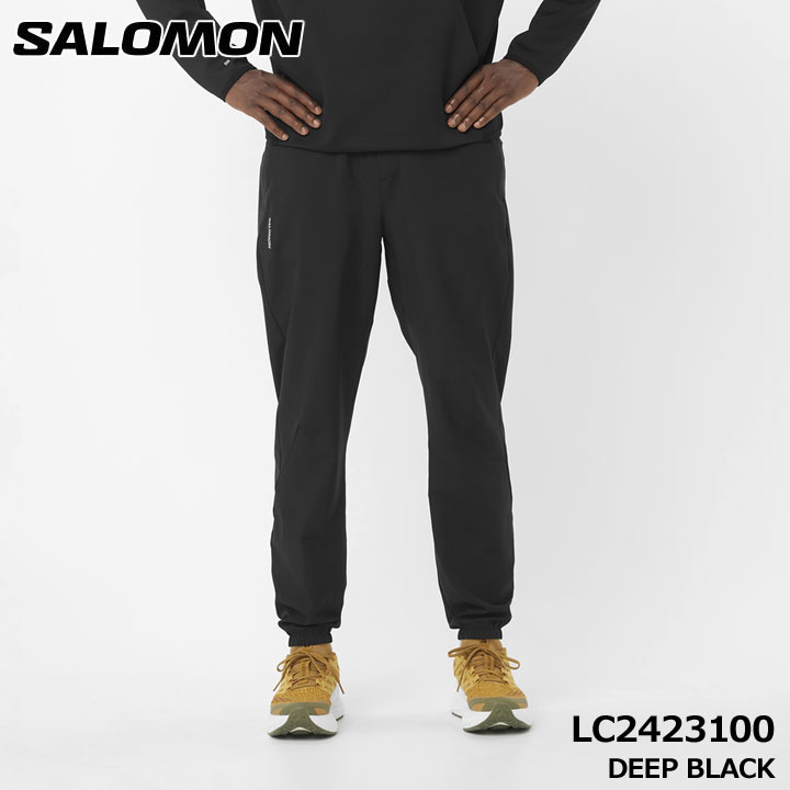 サロモン LC2423100 SHAKEout CORE パンツ DEEP BLACK メンズ 尻込みせず、ルーティンを見直し、挑戦するための準備を整える。男性用 SHKout Core パンツは、そんなあなたを応援します。ジップ付き安全ポ...