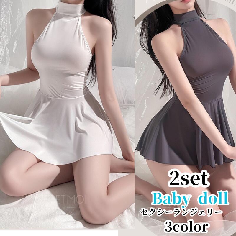 　　 Size Chart フリーサイズ 　 衣丈(CM) 67 　 ウエスト(CM) 66-100 バスト 60-102 【商品詳細】 セット内容 　2点 ワンピース　ショーツ　 商品紹介 CheckPoint 　 　 　 透け感 あり ...