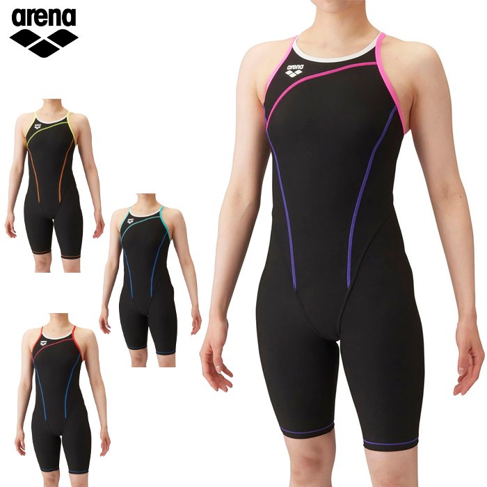 トレーニングカテゴリー「TOUGHSUITシリーズ」。大会に向けて練習を重ねる頻度が高いスイマーにオススメの練習用水着。環境に配慮したリサイクルポリエステル素材「タフスキンT2E」を使用し塩素に強く長持ち。ステッチ2色使いで派手になりすぎず...