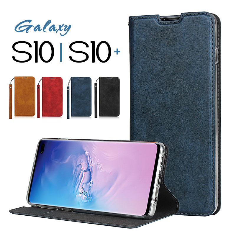 ○対応機種： Galaxy S10 (SC-03L/SCV41) Galaxy S10+ (SC-04L/SCV42) ○素材：PUレザー+TPU ○カラー：レッド/ブラウン/ネイビー/ブラック マグネットが使用されております。 ★★★スマ...