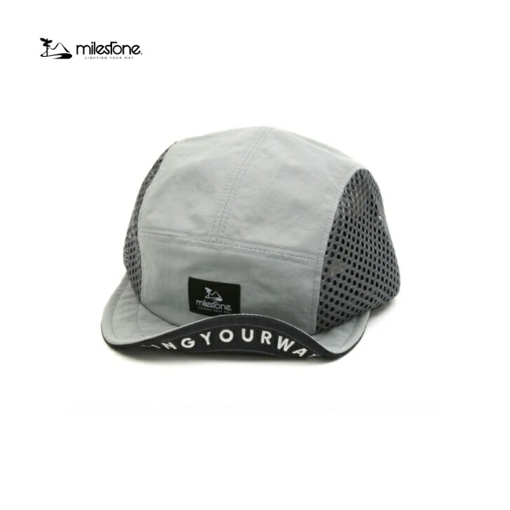 通気性、被り心地を追求したmilestone original capシリーズ。超定番モデルMSC-010の新色3種追加。ツバ裏には『LIGHTING YOUR WAY』を刺繍で落とし込んだ。 ・ワイヤーブリムについて帽子のツバにワイヤーが...