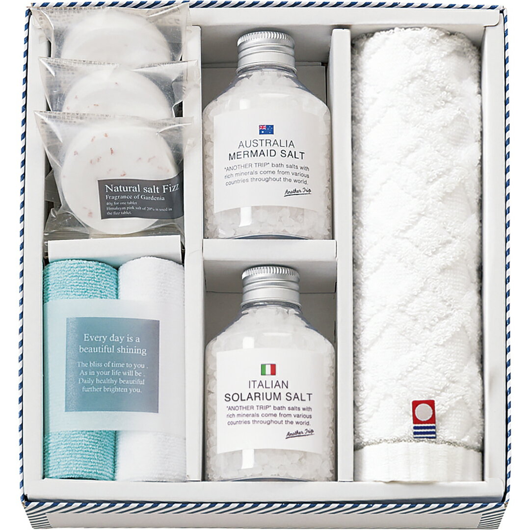 商品詳細 大自然の恵みをバスソルトにしてボトルに詰め込みました。ゆったりと旅行気分でバスタイムをお楽しみください。商品内容※メーカー都合により、デザイン・内容等が変更になる場合がございます。商品サイズ：約箱210×200×60mm重量：約7...