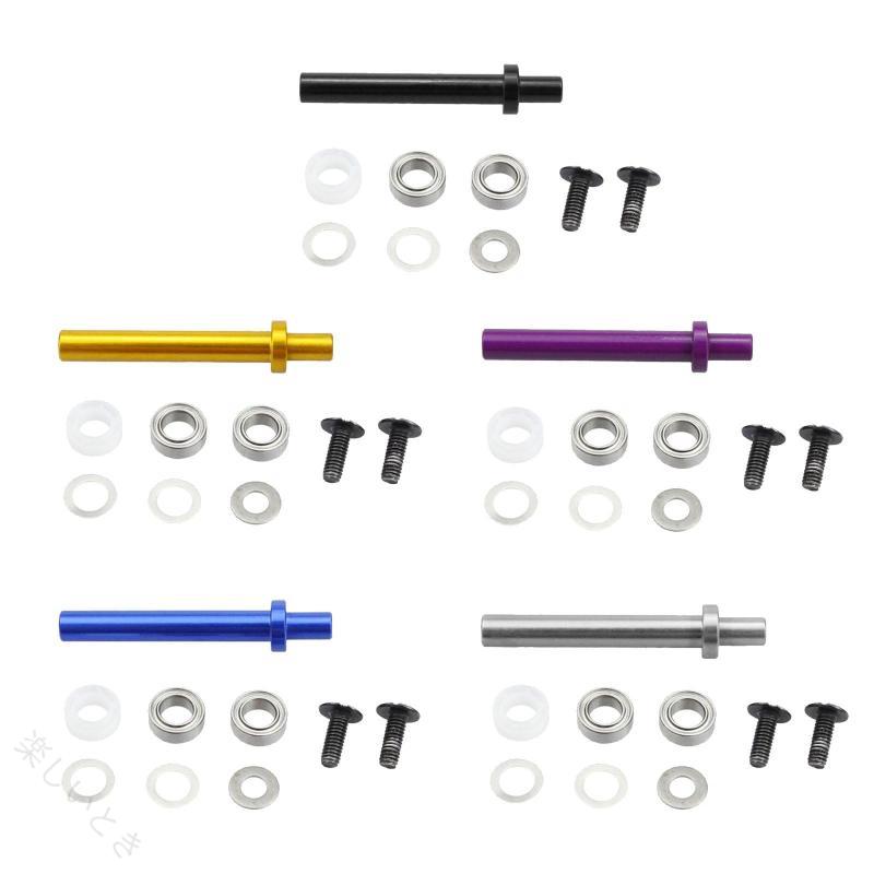 説明:【サイズ】ベアリングサイズ: 7mmx4mmx2.5mm。シャフト全長：約3.4cm/1.34インチ。【耐久性のある素材】釣りリールハンドルノブシャフトは高品質のアルミニウム合金素材とステンレス鋼ベアリングで作られており、研究と耐久性...