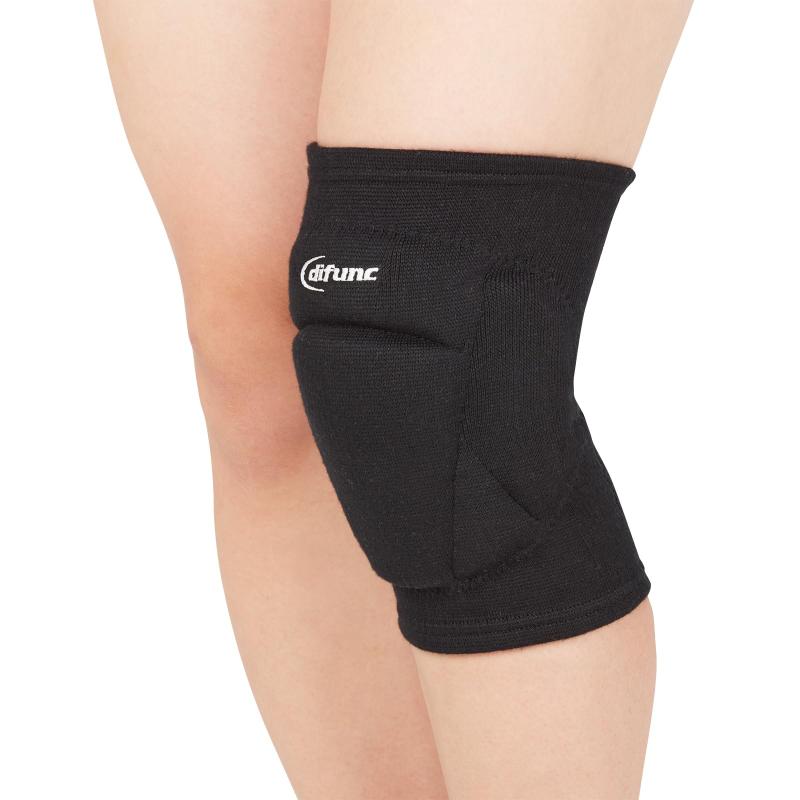 D&amp;M(ディーアンドエム) 膝サポーター バレーボール 膝用 10mm 薄型 分割パッド 大人用 1個入