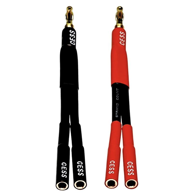 CNCESS CESS-142 バナナプラグスプリッター 2インチ 1出力