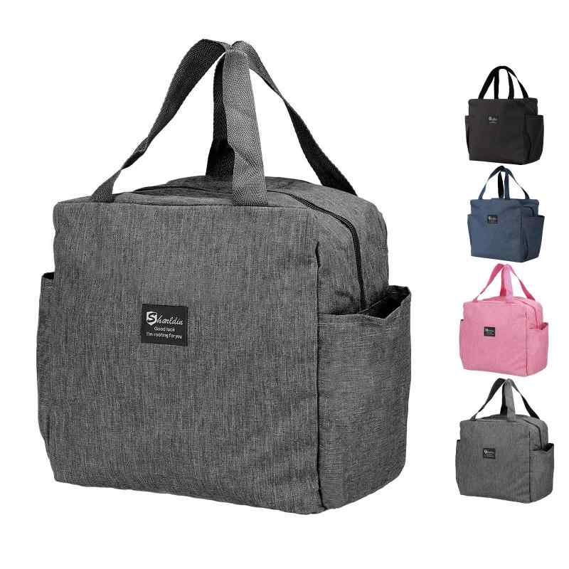 TOUFEIYUAN 大容量 保冷バッグ お弁当バッグ おしゃれ 撥水加工 保温保冷 最大8時間 弁当袋 飲み物 無地 ブラック 男女兼用 ランチバッグ アウトドア 職場 通学に❄️ 優れた保冷・保温性能 高密度断熱素材を使用し、夏は冷たさ...