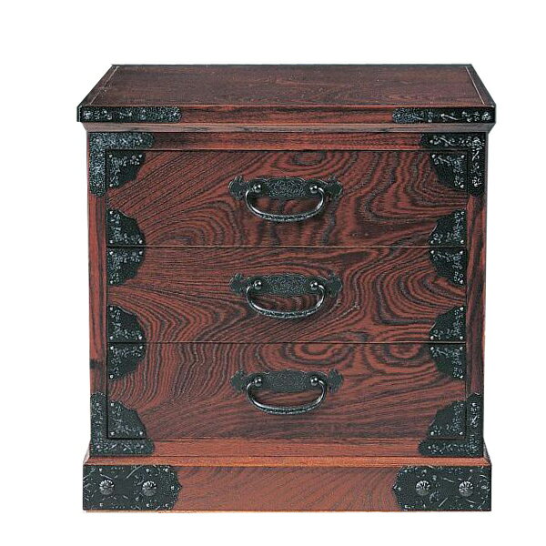 ☆送料無料☆ 【筑後民芸】の45cm幅チェスト 材質　：表面材　天然木国内産ケヤキツキ板　内装材　桐 サイズ：幅45cm×奥行45cm×高さ45cm ■塗装はウレタン塗装とカシュー塗装が選べますが、 カシュー塗装は価格が上がります。 ■国産...