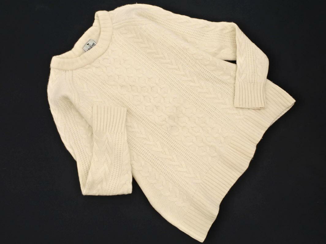 FRAME WORK フレームワーク ウール混 ケーブル編み ニット セーター アイボリー ◇■ ☆ gaa8 レディース 商品に目立つヨゴレなど無く、USEDとして良い状態です。 表記サイズ：サイズ表記なし 実寸サイズ： 肩幅-身幅（脇下...