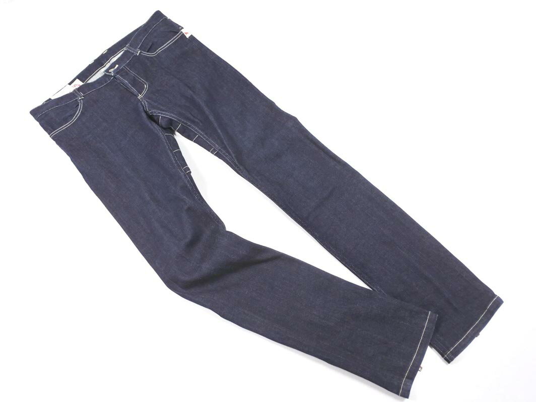 HOWL and another poem ハウルアンドアナザーポエム ボタンフライ ストレッチ デニムパンツ sizeM/インディゴ ■■ ☆ gfa1 レディース 商品に目立つヨゴレなど無く、USEDとして良い状態です。 表記サイズ：M...