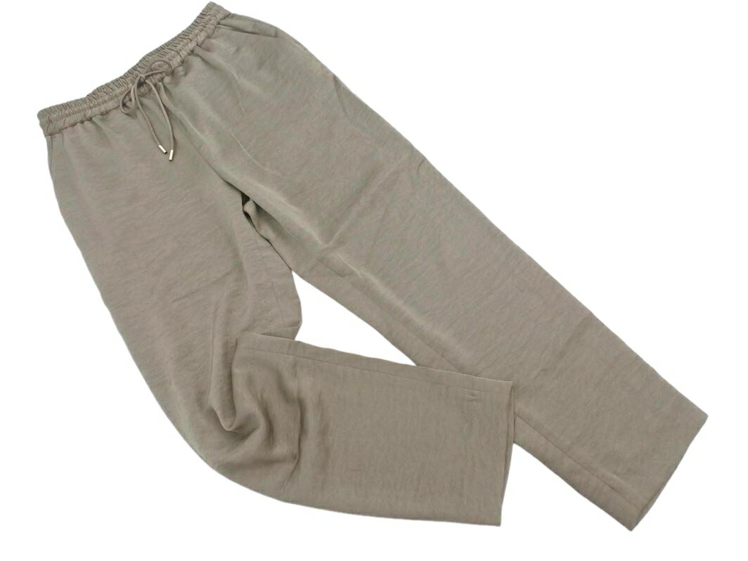 Rope Picnic ロペピクニック サテン イージー パンツ size38/カーキ ■◇ ☆ gdc9 レディース ウエスト：ゴム　商品に目立つヨゴレなど無く、USEDとして良い状態です。 表記サイズ：38 実寸サイズ： 腰幅34cm股...