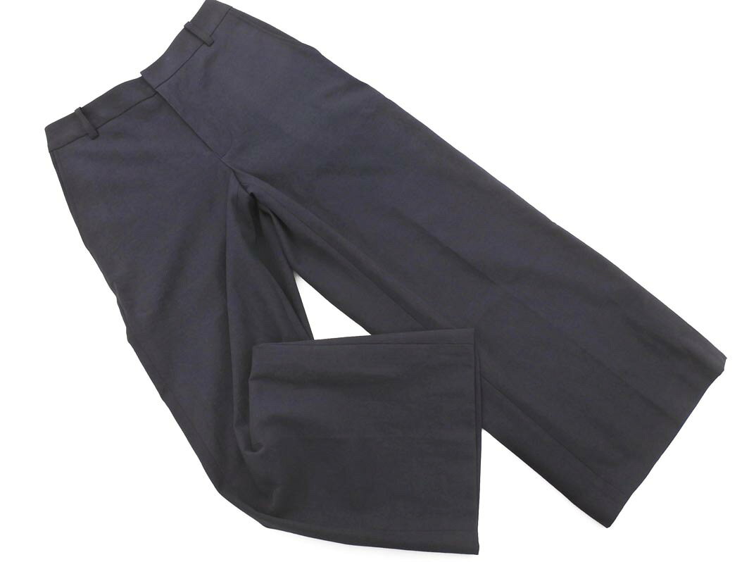 la.f... ラエフ ロートレアモン ガウチョ パンツ size1S/紺 ■◆ ☆ gga2 レディース ストレッチ性：あり　商品に目立つヨゴレなど無く、USEDとして良い状態です。 表記サイズ：1S 実寸サイズ： 腰幅30cm股上22c...