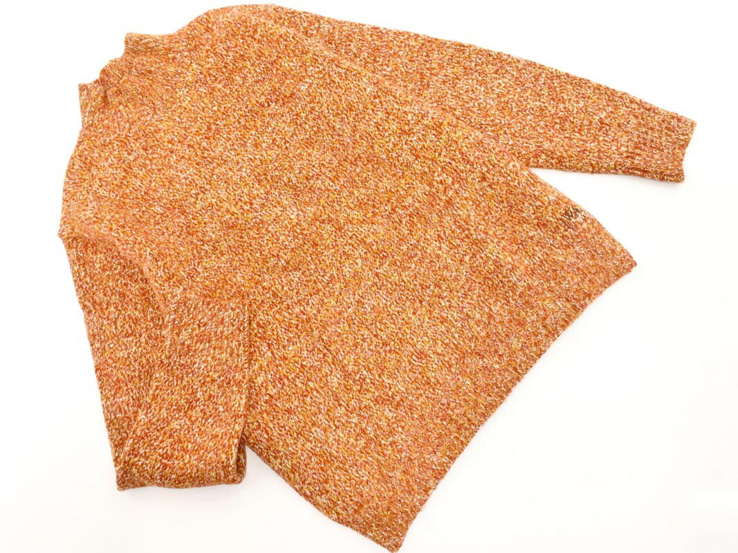 UNIQLO JW ANDERSON ユニクロ JWアンダーソン ロゴ 刺繍 ハイネック ニット セーター sizeL/ブラウン ◇■ ☆ flc6 レディース 商品に目立つヨゴレなど無く、USEDとして良い状態です。 表記サイズ：L 実寸...