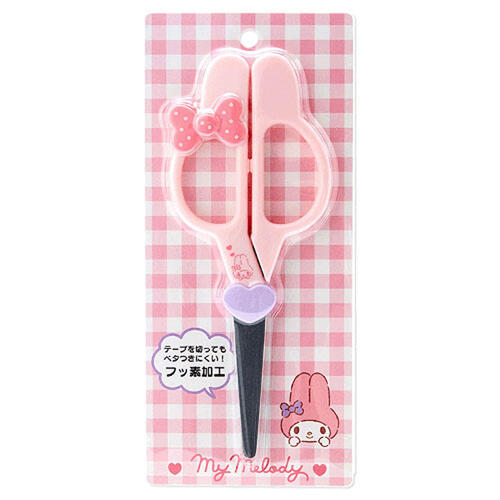 使うのが楽しくなるステーショナリーです☆ ハンドルがマイメロディフェイスになっていてかわいさ満点★ テープなどを切ってもベタつきにくいフッ素加工がうれしい♪ ●テープを切ってもベタつきにくいフッ素加工 原産国中国素　材ステンレス鋼、ABS樹...