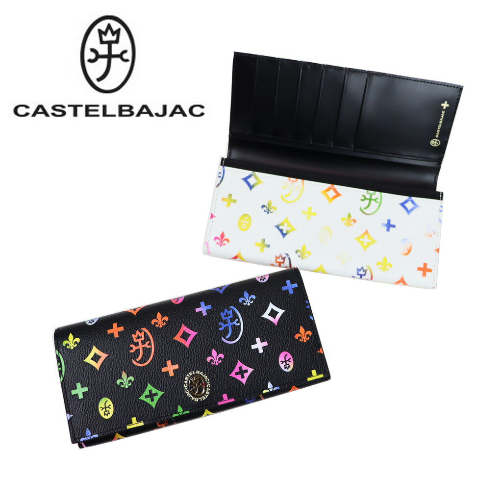 CASTELBAJAC/カステルバジャック/ジェルマン/German/WALLET/ウォレット/長財布/財布/かぶせ蓋/牛革/モノグラム/グラデーション/メンズ/レディース/男性/女性/ギフト/プレゼント/正規品/063614/最強配送CA...