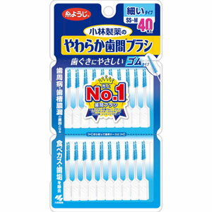 ●歯ぐきにやさしいゴムタイプ ●歯周病・歯槽膿漏の原因となる食べカス・歯垢を除去 ●市販品の歯間ブラシでSS・S・Mサイズをご使用の方向け。 ●ブラシの先端部分はSSサイズ、根元部分はMサイズの歯間を目安に設計 【発売元・製造元】小林製薬（...