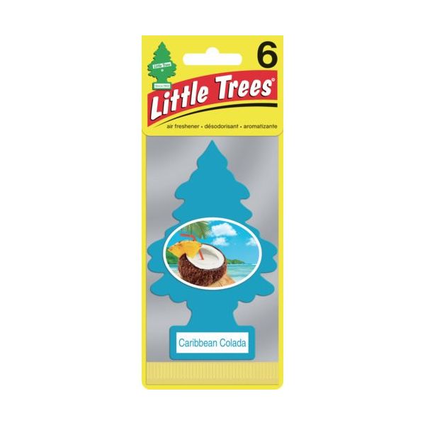 【商品詳細】 エアフレッシュナーの定番、Little Trees（リトルツリー）!! こちらはLittleTreesの同じ香りが6枚つづりになったお得用パックです!! 香りの持続力が特徴で、最初にビニールから全部あけずに上に切り込みをいれて...