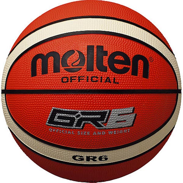 【種別】バスケットボール6号球　屋外用【メーカー】モルテン （molten）【対象】一般女子　大学女子　高校女子　中学校女子用【素材】ゴム【カラー】オレンジ×アイボリー・注意点：モニターの発色具合によって実際の物と異なる場合がございます。・...