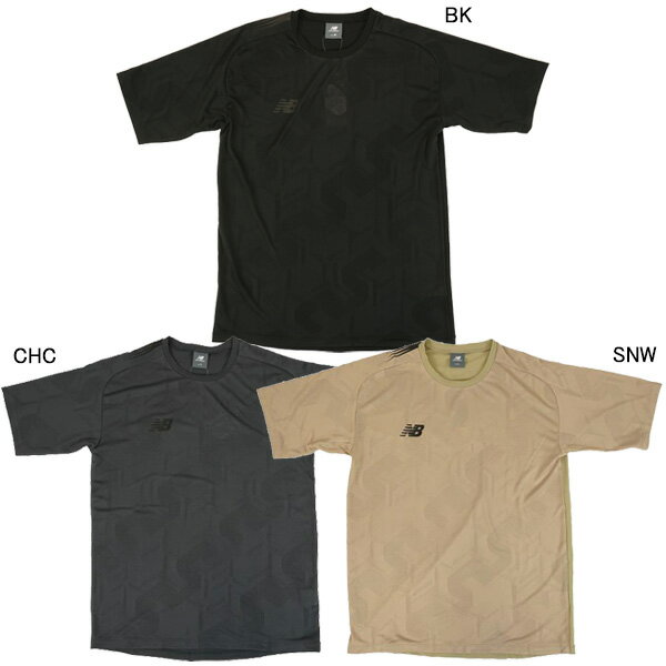 ◆ポスト投函「ネコポス」にて送料無料で発送致します。◆複数点ご購入にてネコポス規格外の場合は、宅急便送料無料で発送致します。Tシャツ 半袖メーカー：ニューバランス New Balanceカラー：【BK】【CHC】【SNW】素材：ポリエステル...