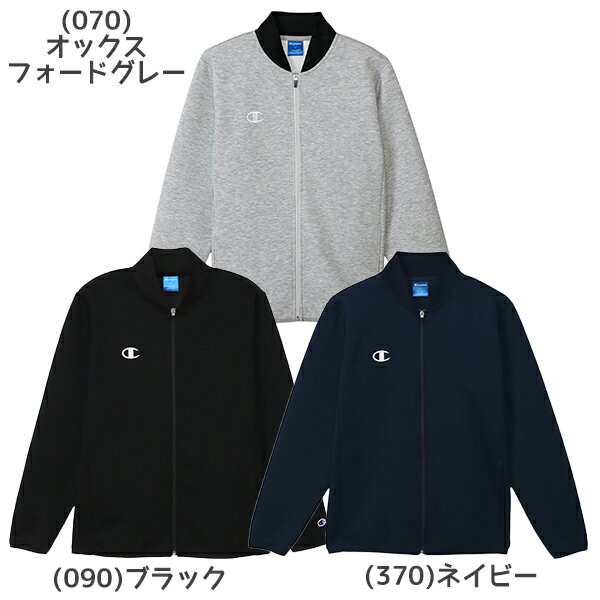 ストレッチ素材のジップジャケットです。●カラー(070)オックスフォードグレー、(090)ブラック 、(370)ネイビー●サイズS、M、L、O●素材・材質：ポリエステル84%、レーヨン12%、ポリウレタン4%●機能：ストレッチ素材、デッドエ...