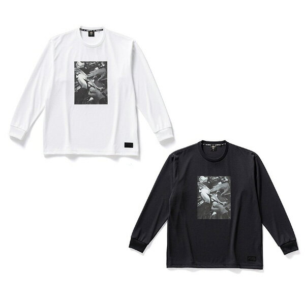 フォトTシャツ 長袖 2枚組メーカー：ミズノ mizunoカラー：【40】ブラック/ホワイト素材：ポリエステル100%MORELIA 40周年企画 限定商品白と黒の2枚組長袖フォトTシャツ。日本製の生地、日本の縫製工場で生産された、MADE...