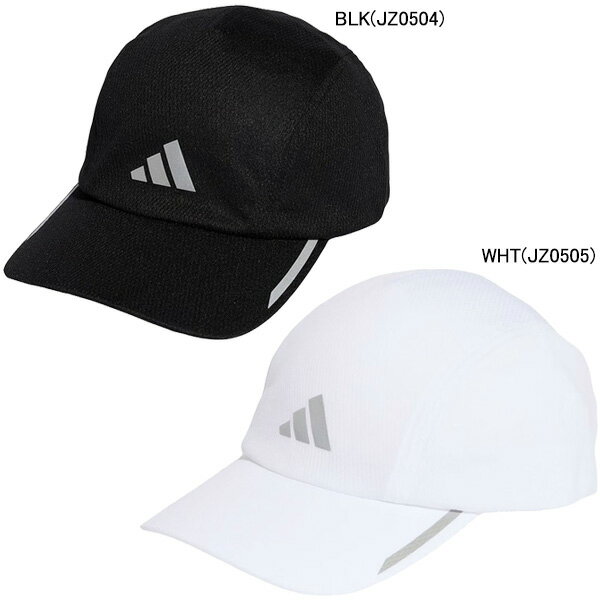 ◆ポスト投函「ネコポス」にて送料無料で発送致します。◆複数点ご購入にてネコポス規格外の場合は、宅急便送料無料で発送致します。ランニングキャップメーカー：アディダス adidasカラー：BLK(JZ0504)WHT(JZ0505)素材：ポリエ...